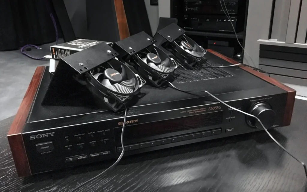 DIY cooling system using an old tuner